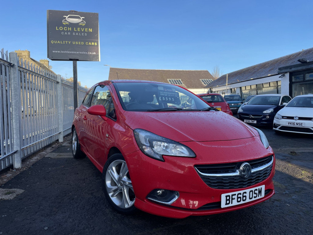 SOLD - Used VAUXHALL CORSA 2016 Red in Kinross, Perth and Kinross ...