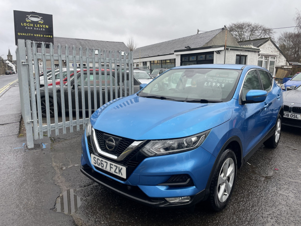 SOLD - Used NISSAN QASHQAI 2017 Blue in Kinross, Perth and Kinross ...